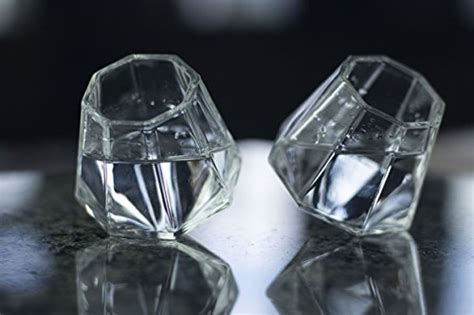 Dragon Glassware Diamond Shot Glasses