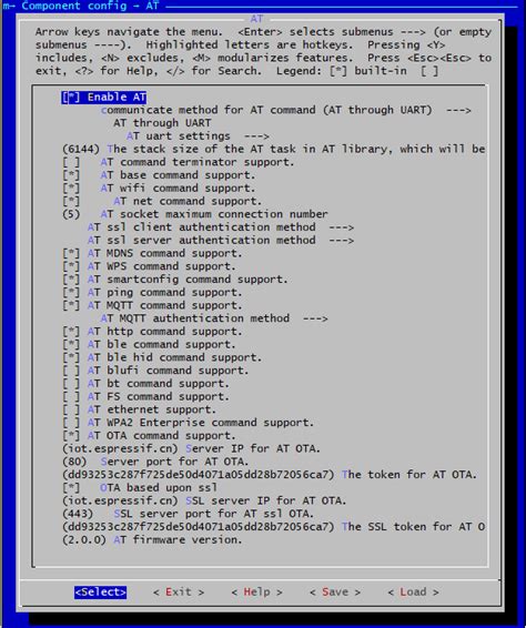 Idfpy Menuconfig Doesnt Have Any At Commands · Issue 370