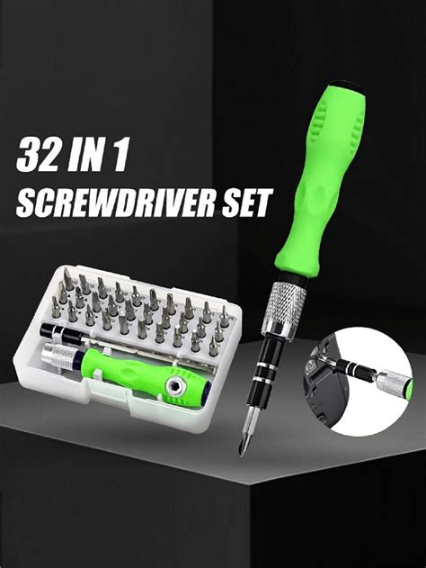 1 Set 32 In 1 Screwdriver Set With Case For Assembly And Disassembly
