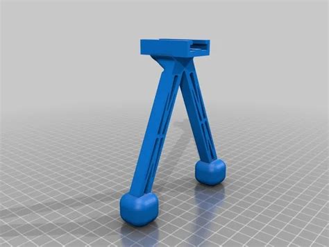 Nerf Bipod Attachment By Dappermartian Download Free Stl Model
