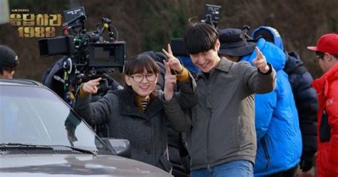 응답하라 1988 선우♥보라 촬영 현장 공개우리 오늘부터 1일이에요