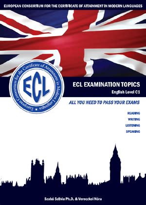 ECL EXAMINATION TOPICS English Level C ECL