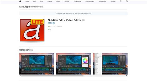 Subtitle Edit para Mac Características ventajas precios y más
