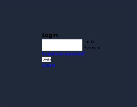 Login Page In Html With Css Code