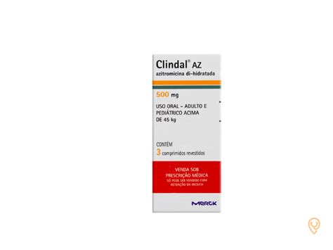 Bula Do Clindal Az 500mg 3 Comprimidos Cliniguia