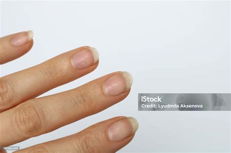 흰색 배경에 네 개의 더러운 손 손톱을 닫을 텍스트를 넣을 복사 공간이 있습니다 박테리아가 아픈 사람을 만들 수 있기 때문에 개념 건강에 해로운 거친에 대한 스톡 사진 및