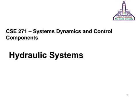 Solution System Dynamics Hydrolic Systems Studypool