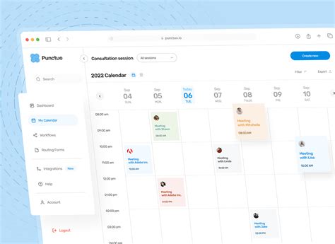 Event Management Calendar Behance