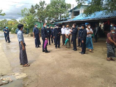 ဒဂုံမြို့သစ် တောင်ပိုင်း မြဝတီမင်းကြီးလမ်းရှိ ပျက်စီးနေ သော လမ်းပိုင