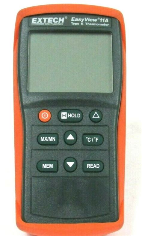 Used Extech Easyview 11a Type K Thermometer Sb Industrial Supply Inc