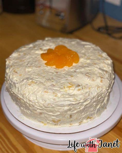 Mandarin Orange Pineapple Cake