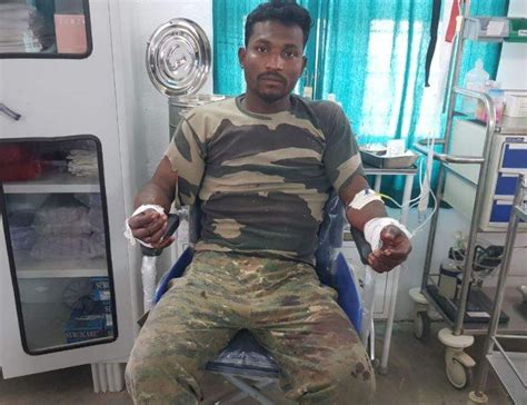 Two Policemen Killed Six Injured In Encounter With Naxals In