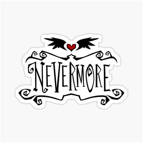 Nevermores Academy Vintage Funny Wednesdays Lover For Fans Sticker