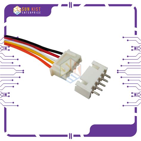 JST Wire Cable Connector Pin Mm Pitch Male Female Plug Socket Cm Wire Length Shopee