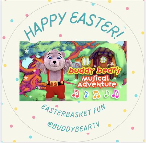 Buddy Bear Easter Basket Fun