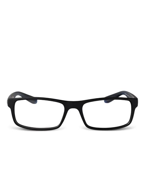 Nike Rectangle Frames Glasses Black Farfetch Uk