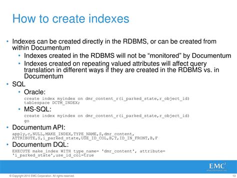 Ppt Troubleshooting Database Performance Issues With Documentum Content Server Powerpoint
