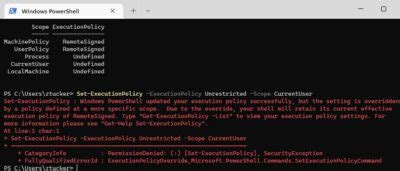 How To Fix Running Scripts Is Disabled On This System PowerShell