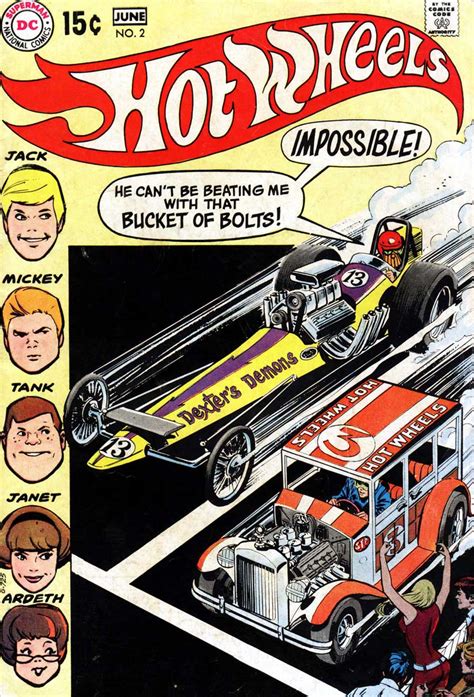 Hot Wheels 2 Alex Toth Art Pencil Ink