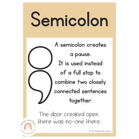 Punctuation Posters Australiana Decor Miss Jacobs Little Learners