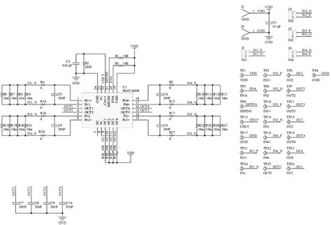 MAX34406EVKIT Reference Design Analog Amplification Arrow