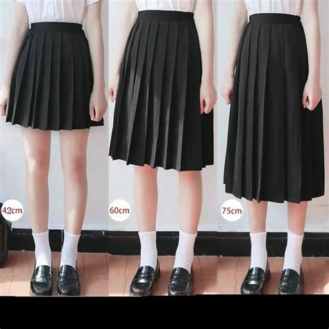 교복 유니폼 코스프레 롯데월드 단체복 일본 학생 여자 스커트 학교 솔리드 컬러 정장 Pleated 치마 티몬