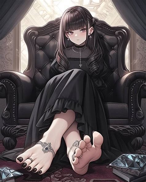 So I Heard You Like Goth Girls Feet By Shuchuzel On Deviantart