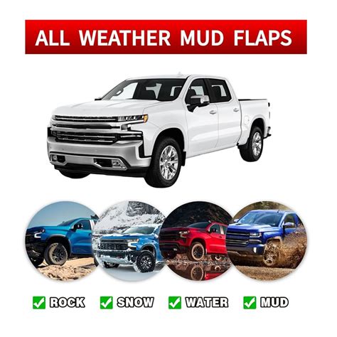 Custom Fit Mud Flaps 2019 2025 Husky Liners Mud Guards For 2019 2025