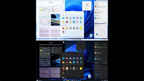 Windows 11 Theme Light Dark Mode For Xwidget Desktop Pc Customisation Youtube