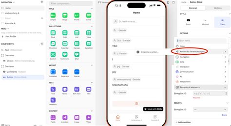 Actions Cant Select The Right Table Ask For Help Glide Community