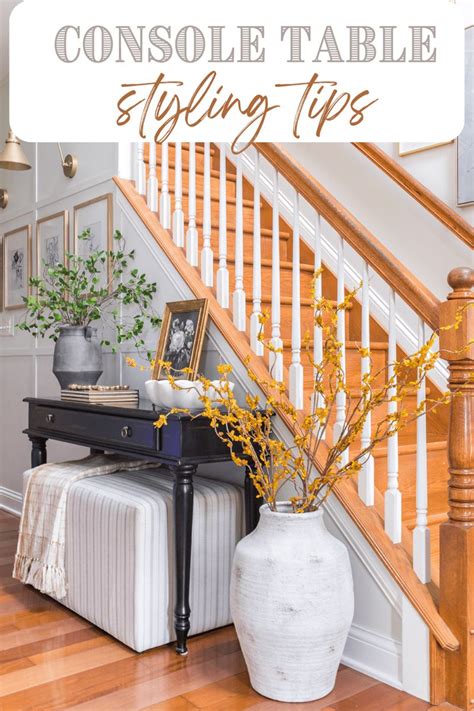 How To Style A Console Table In 2022 How To Style A Console Table Console Table Decorating