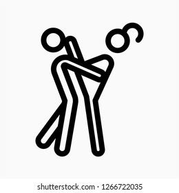 Outline Sex Position Pixel Perfect Vector Stock Vector Royalty Free 1266722035 Shutterstock