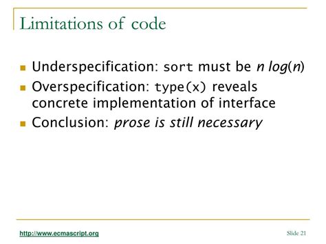 PPT Specifying JavaScript In ML PowerPoint Presentation Free