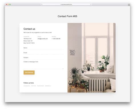 36 Best Css Contact Form Designs 2023 Uicookies