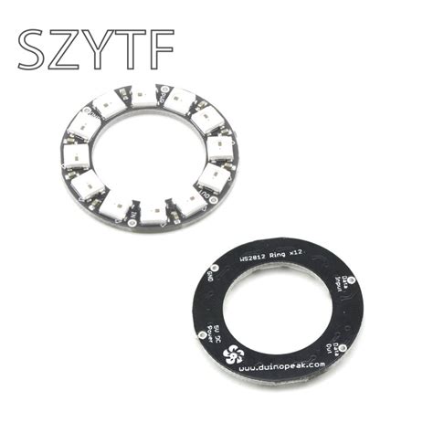 12 Bits 12 X Ws2812 5050 Rgb Led Ring Lamp Licht M Grandado