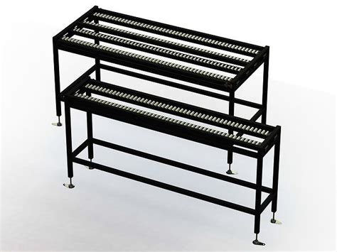 Wheel Conveyor 3d Model Rigged Cgtrader