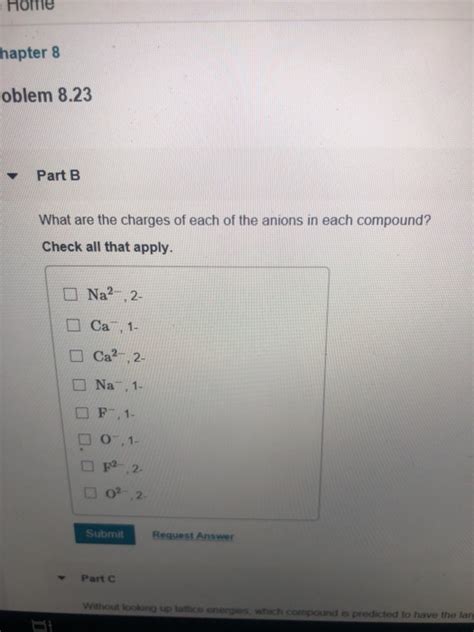 Solved Chapter O Problem 8 23 The Substances Naf And Cao Are