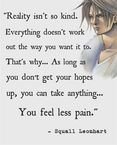 Squall Leonhart Quotes