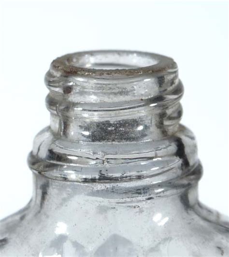 North American Glass Labeled Pocket Flask Compliments Gc Kiester Cromwell Ind