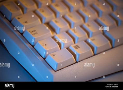 Computer Keyboard Close Up Stock Photo Alamy