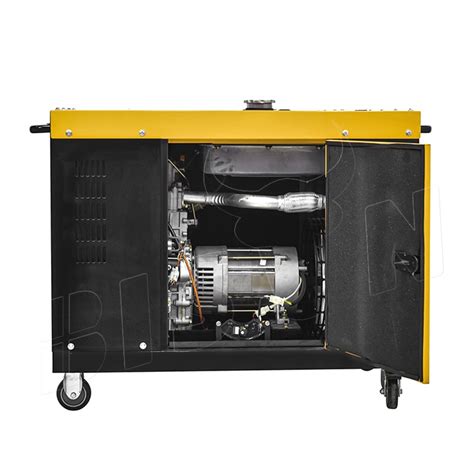 Bison China Portable 1 Cylinder 85kva 8000 Watt Silent Diesel