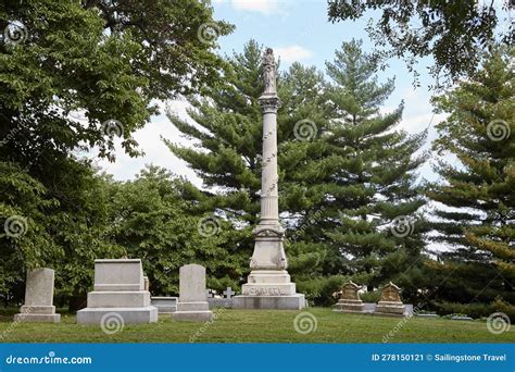 Bellefontaine Cemetery In St Louis Is Home To The Graves Of Eberhard