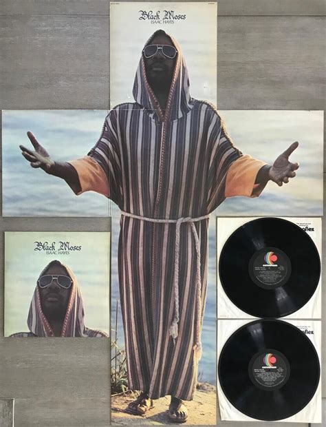 Isaac Hayes Black Moses Excellent 1971 Ens 5003 Fold