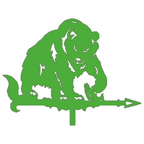 Флюгер Медведь - ZipCNC.ru