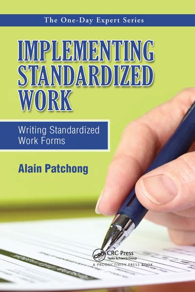 Chapter 1 Introduction Implementing Standardized Work Book
