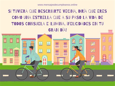 Palabras De Feliz Cumpleaños Para Una Vecina Amables
