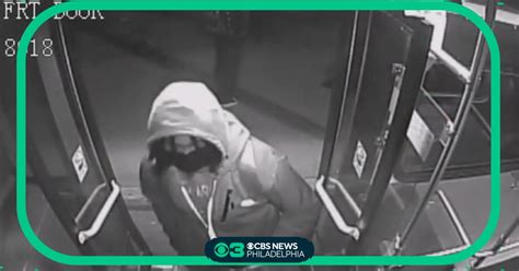 Surveillance Video Shows Suspect In Septa Bus Shooting Cbs Philadelphia
