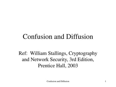 Ppt Confusion And Diffusion Powerpoint Presentation Free Download Id1010366