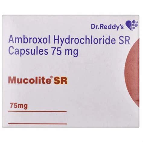 Ambroxol Hydrochloride 75mg Capsules Grade Standard Ip At ₹ 800 Kg In Nagpur