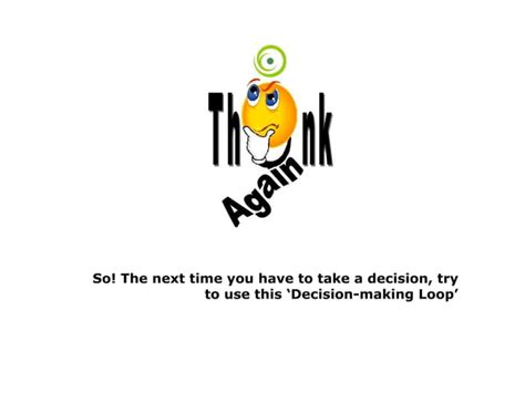 Decision Making Skills Ppt